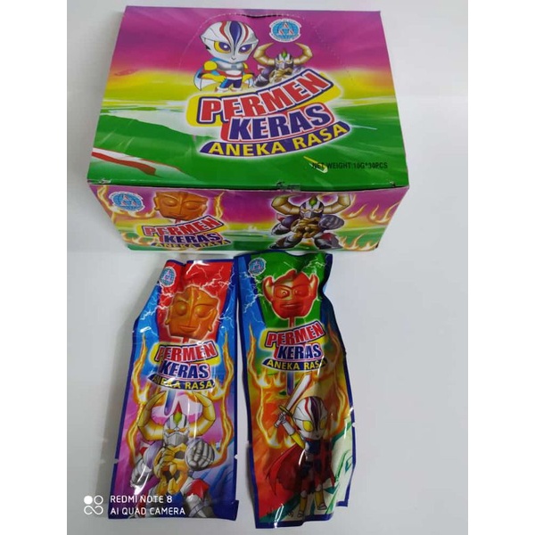 Jual Permen Snack Cemilan Lollipop Lolipop Ultraman Superman Superhero ...