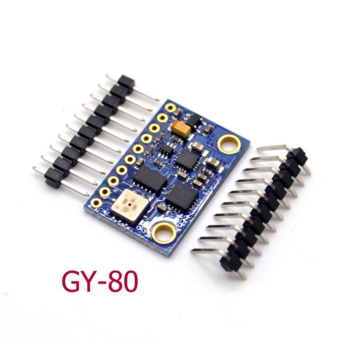 Jual GY-80 Gyro Accelerometer Magnetometer Barometer Thermometer ...