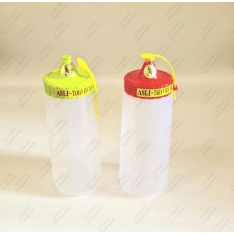 Jual Botol plastik kecap/botol plastik saos/selai Owl plast dressing ...