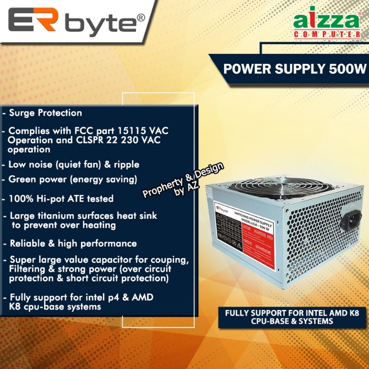 Jual PSU ERbyte 500W | Shopee Indonesia