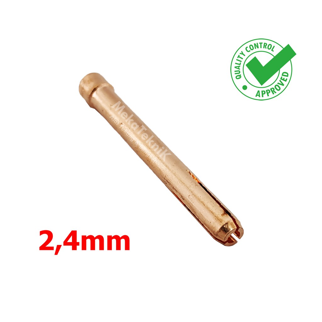 Jual COLLET 2,4MM / COLLET ARGON / COLLET TIG TORCH | Shopee Indonesia