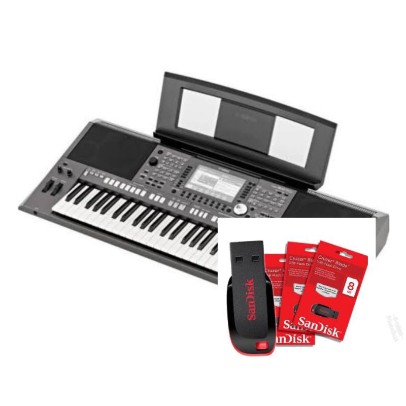 Jual FLASHDISK USB MIDI SONG DAN STYLE KEYBOARD YAMAHA ROLAND TERBARU ...