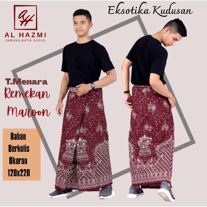 Jual Sarung Batik kudusan TMenara - remekan seris | Shopee Indonesia