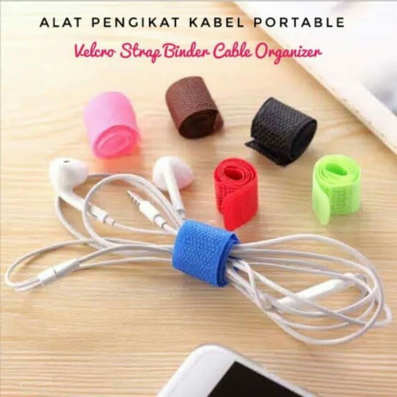 Jual G397 VELCRO STRAP BINDER CABLE / Pengikat Kabel / Pengulung ...