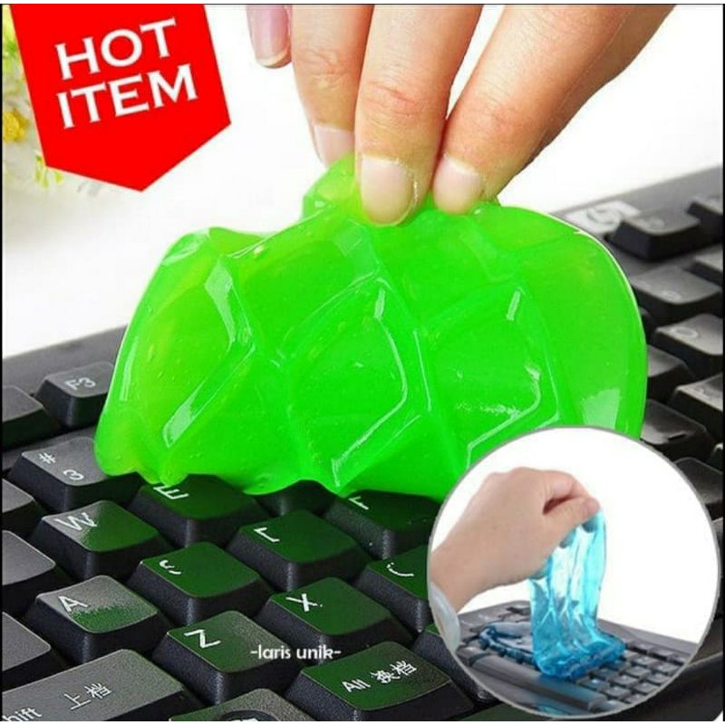 Jual Original Slime Jelly Cleaner pembersih Debu Keyboard Gel serbaguna ...