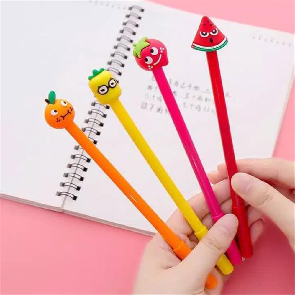 Jual Alat Tulis Pulpen Karakter Buah Unik Bolpoin Ballpoint Karakter ...