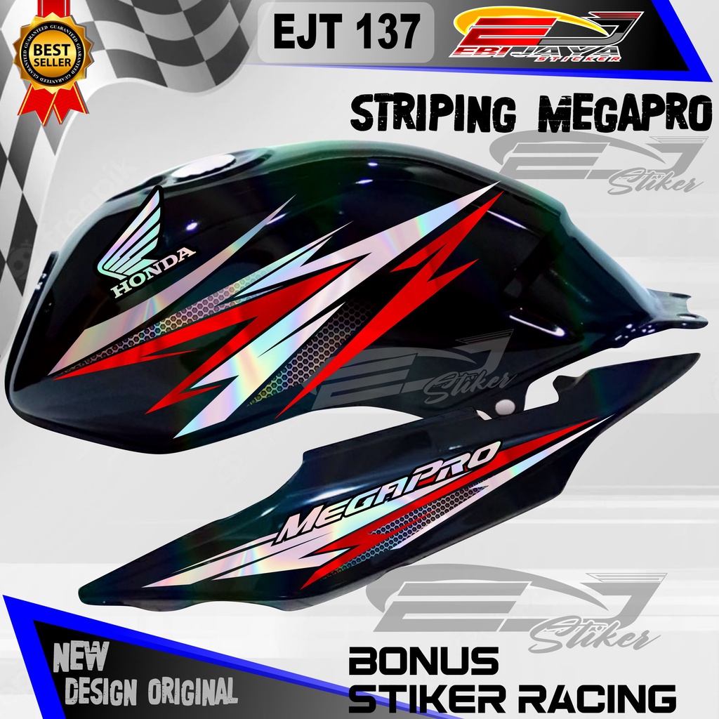Jual STRIPING MP MEGAPRO PRIMUS HOLOGRAM / STRIPING MOTOR MEGAPRO ...