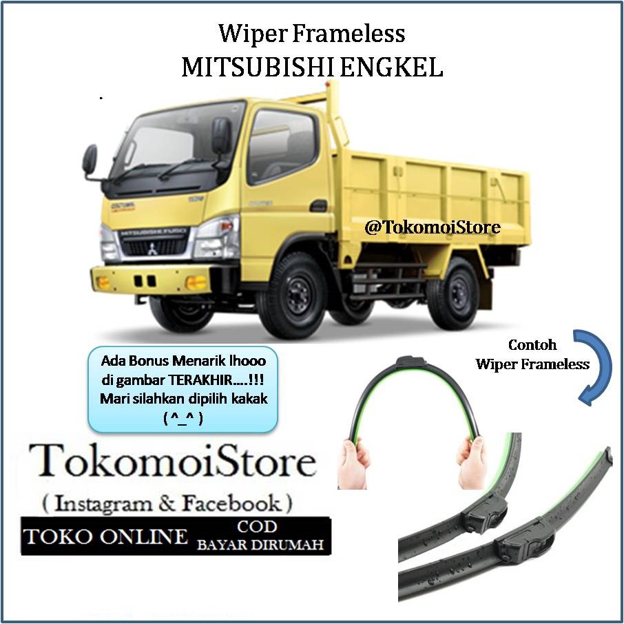 Jual Soft Wiper Mitsubishi Canter Engkel Long | Shopee Indonesia