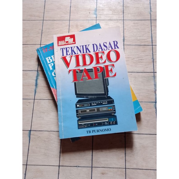 Jual Original Buku TEKNIK DASAR VIDEO TAPE # TB Purnomo # | Shopee Indonesia