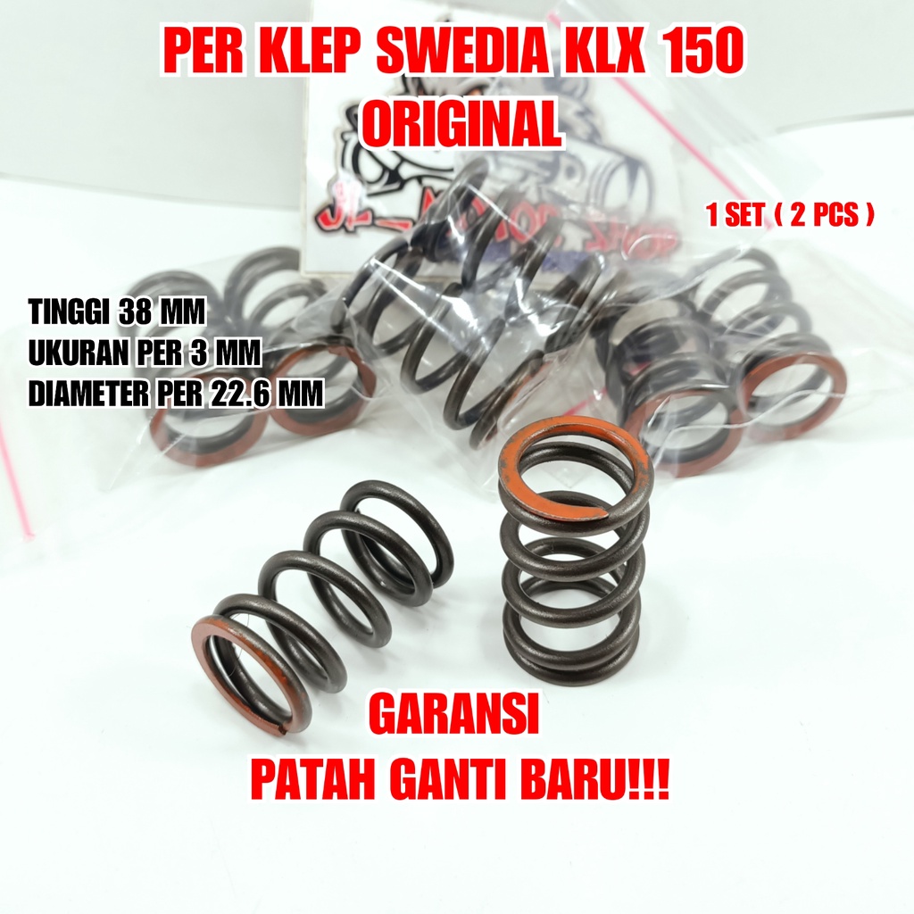 Jual Pir Per Klep Swedia Original CRF KLX 150 D-Tracker 150 CRF150 L ...