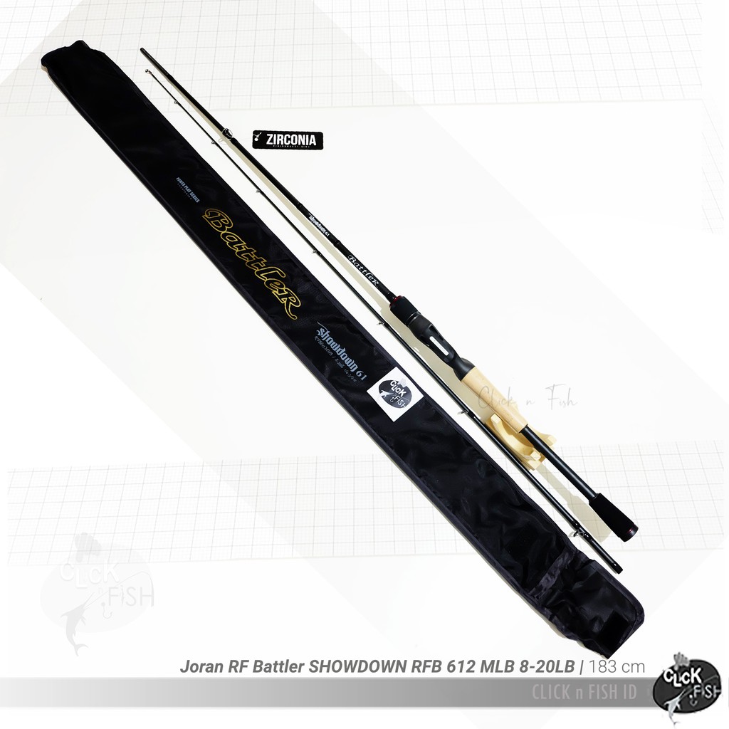 Jual Joran RF Battler SHOWDOWN RFB 612 MHB 8-20LB | 183cm 2 section ...