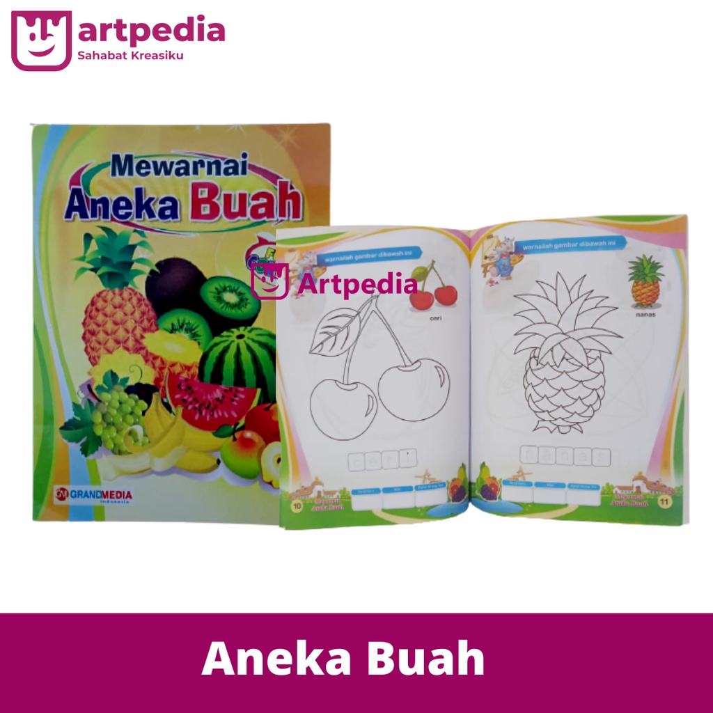 Jual Buku Mewarnai Anak Full Color / Buku Mewarnai Coloring Book ...