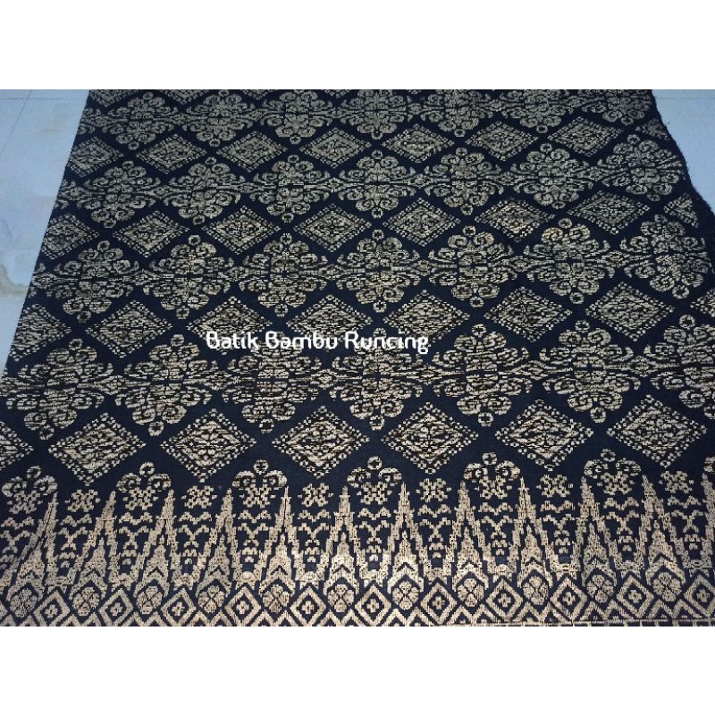 Jual kain Prada gold lengkap Kamen Prada Bali songket crn | Shopee ...