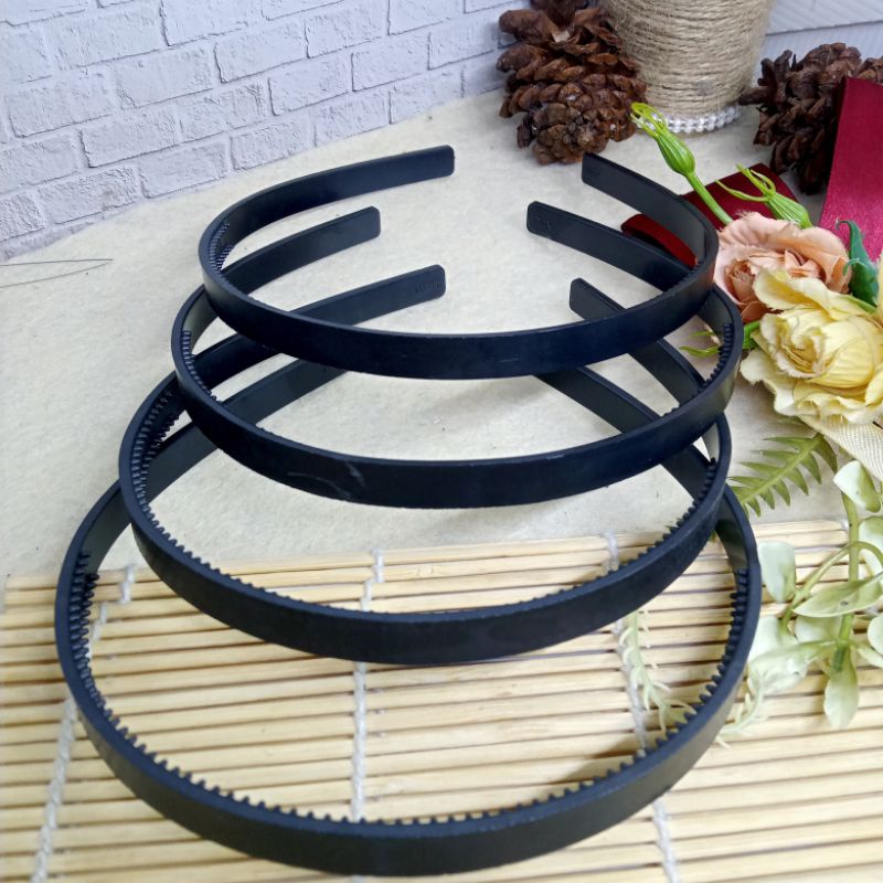 Jual Bando Hitam Polos Wanita | Shopee Indonesia