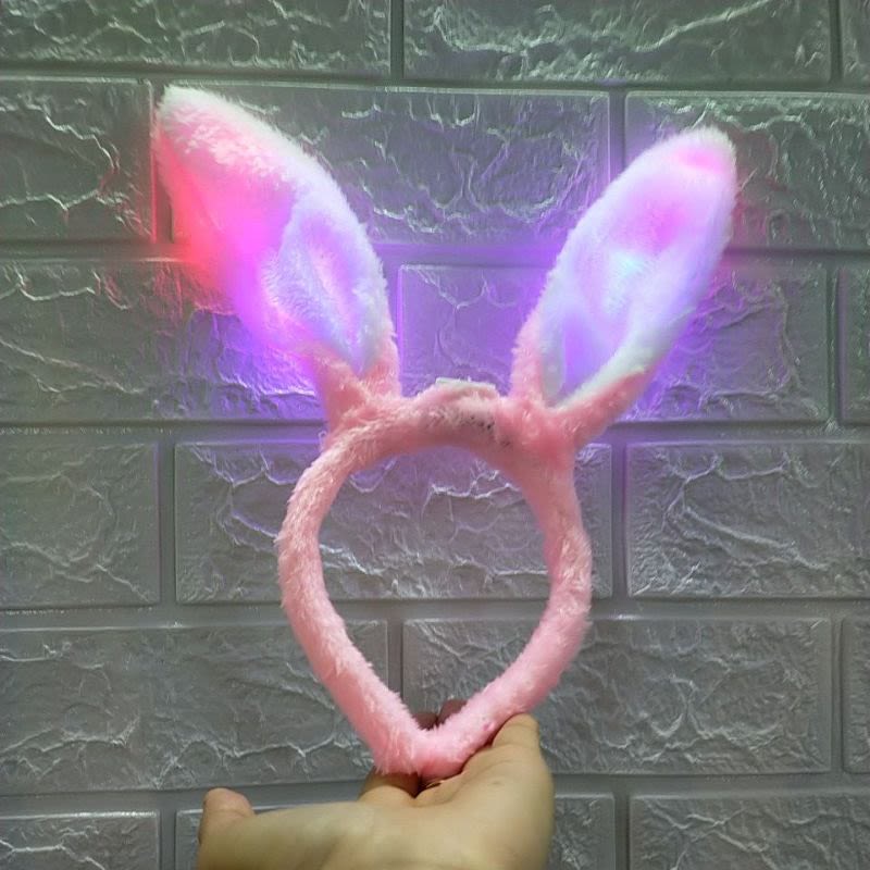 Jual ECER Bando Bunny LED 1 pc Bando Rambut Kelinci | Shopee Indonesia