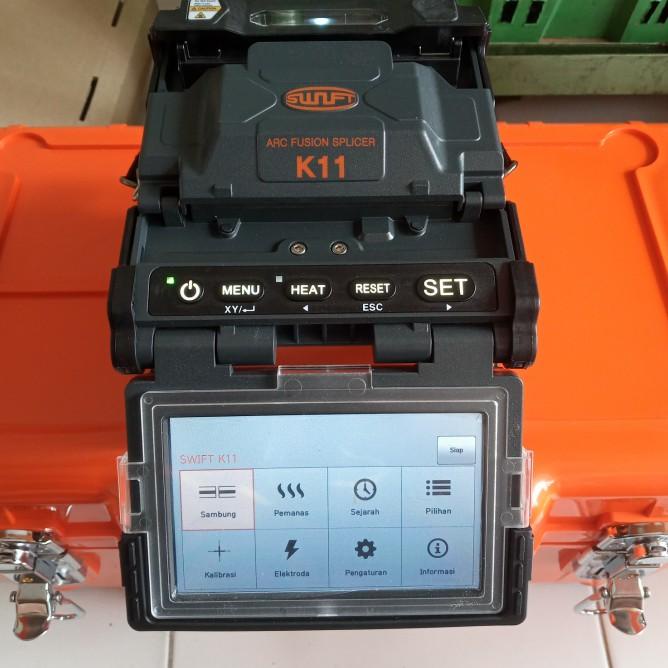 Jual Fusion Splicer Swift K11/Backbone 6 Motor/Alat Sambung Fiber Optic ...
