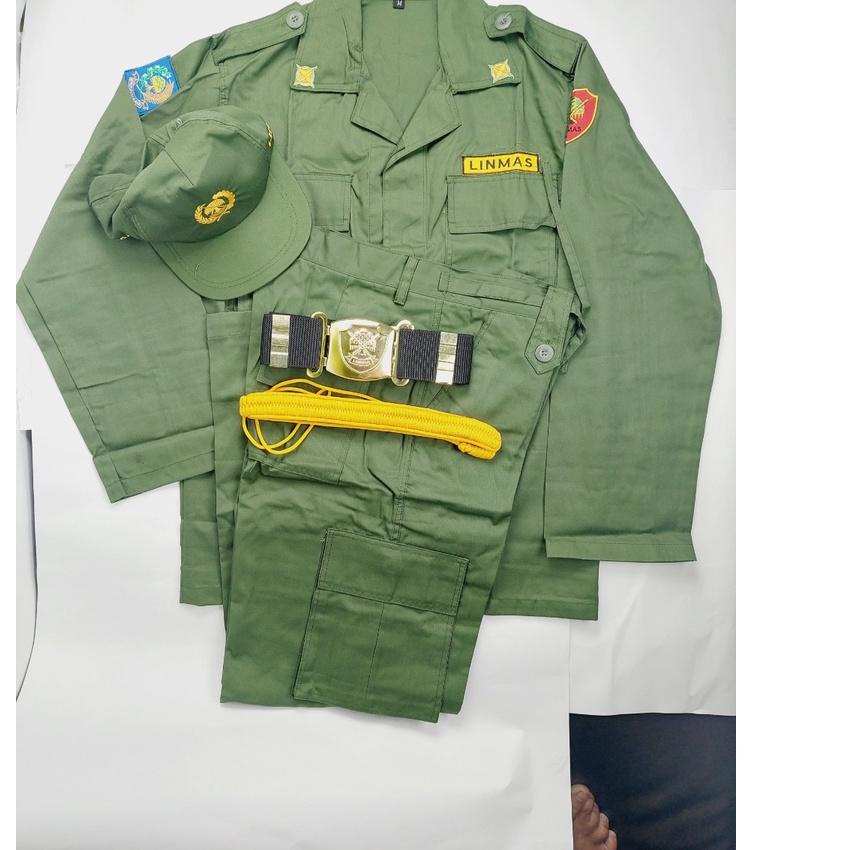 Jual BAJU LINMAS SERAGAM LINMAS LENGKAP SETELAN LINMAS BAJU PDL LINMAS ...