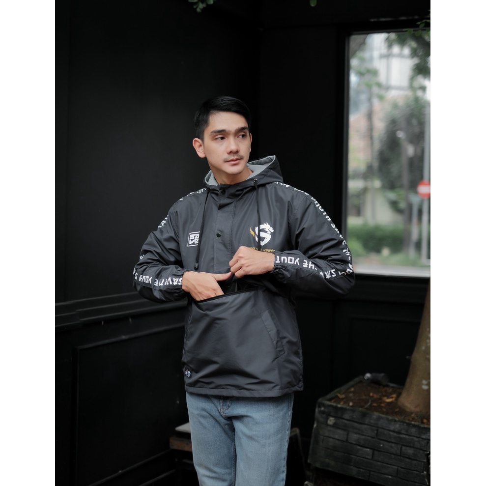 Jual Save The Youth Jaket Cagoule Parasut Taslan Waterproof Windbreaker ...