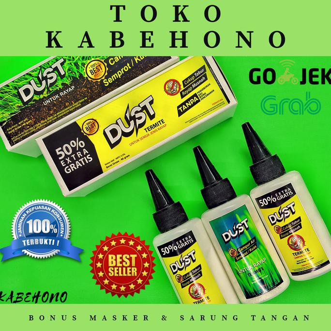 Jual OBAT ANTI RAYAP DUST, 7 HARI RAYAP TUNTAS !!! | Shopee Indonesia