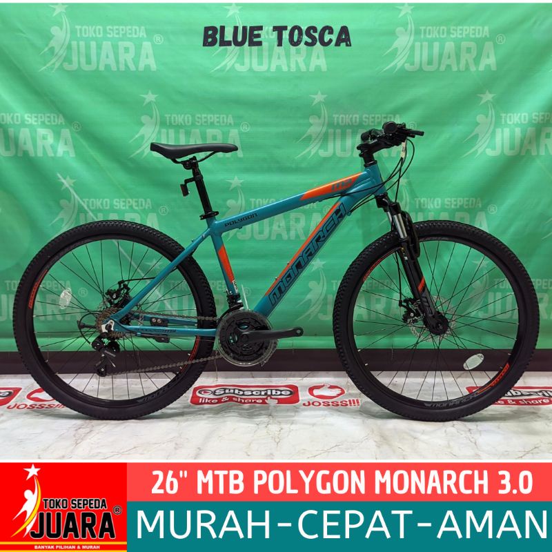 Jual SEPEDA GUNUNG POLYGON MONARCH 3.0 MTB 26 INCH M3 | Shopee Indonesia