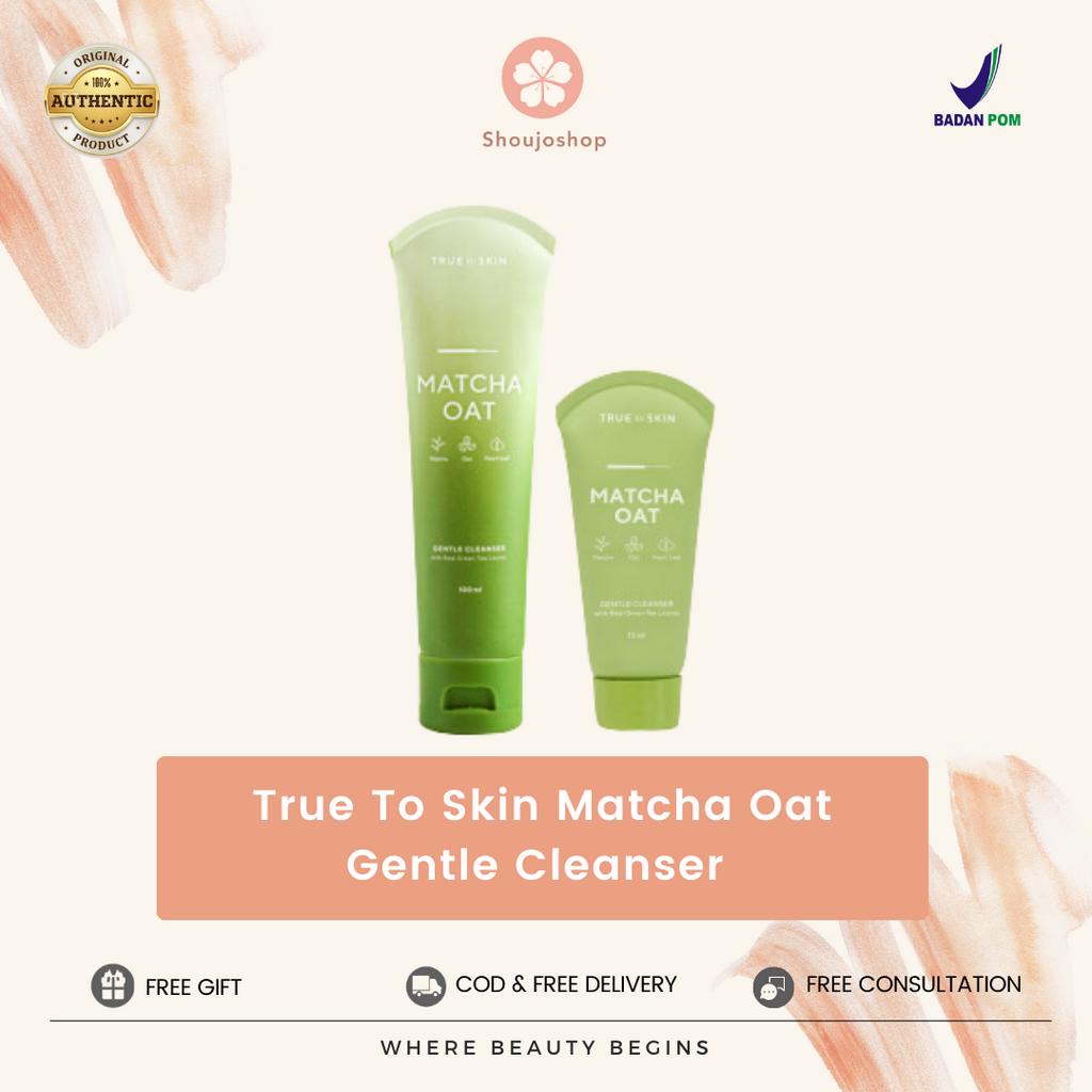 Jual True To Skin Matcha Oat Gentle Cleanser 15ml 100 ml | Shopee Indonesia
