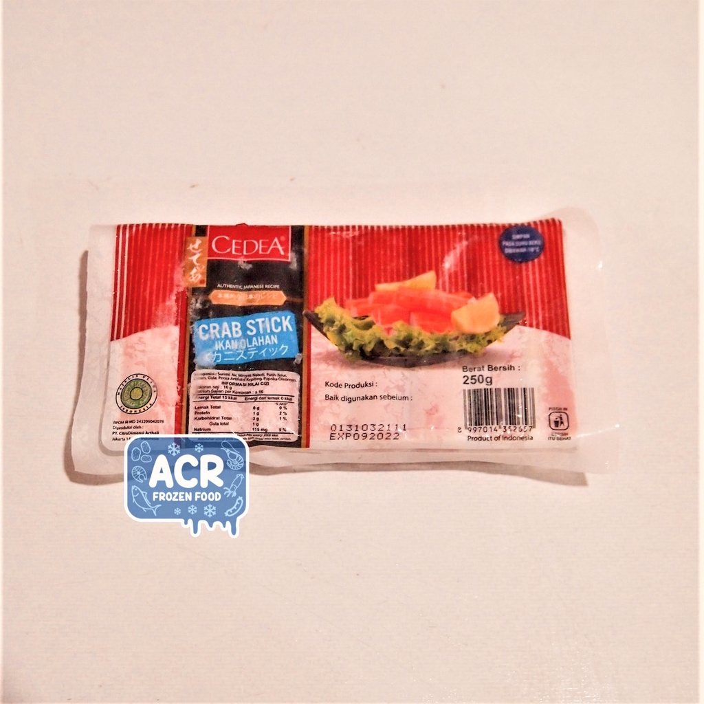 Jual CRAB STICK 250 GRAM | Shopee Indonesia