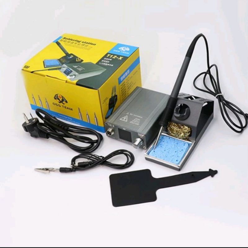 Jual SOLDER STATION OSS TEAM T12X / OSS TEAM T12X PLUS LEADFREE ...