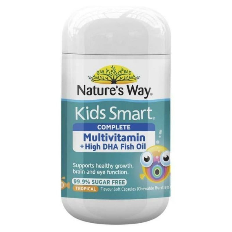 Jual Nature's Way Kids Smart Complete Multivitamin 50 caps | Shopee ...