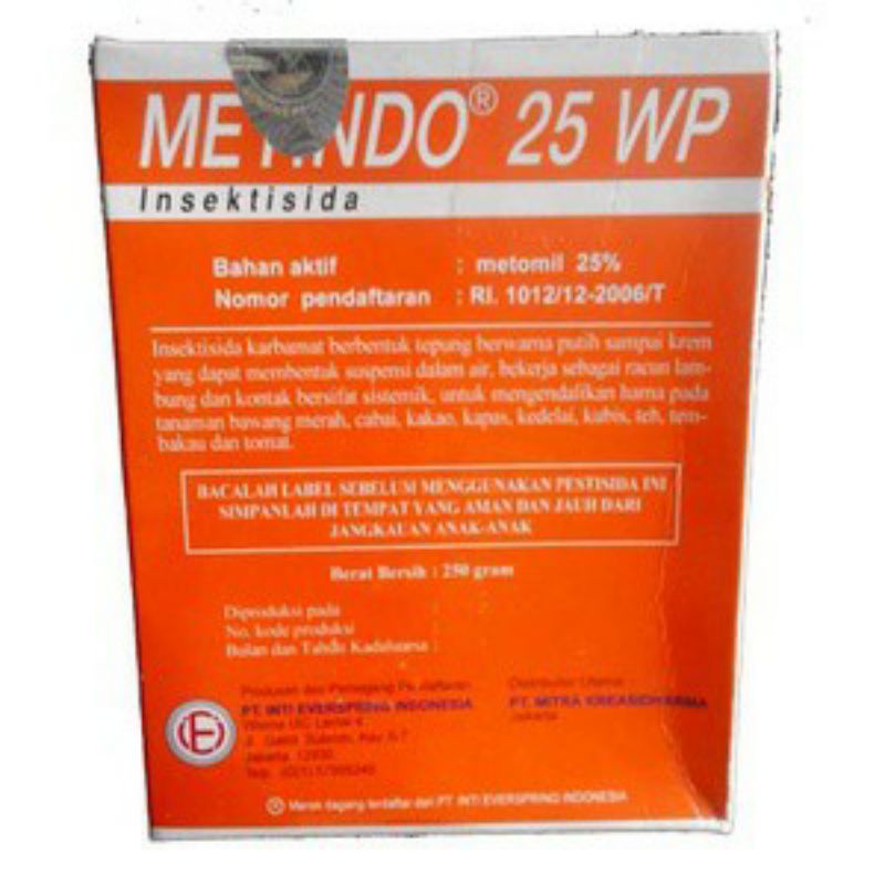 Jual Insektisida METINDO 25 WP 250 gram | Shopee Indonesia