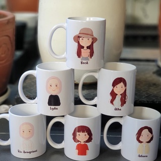 Jual MUG CUSTOM UNIK LUCU AVATAR / GELAS CUSTOM / MUG AVATAR (V1 ...