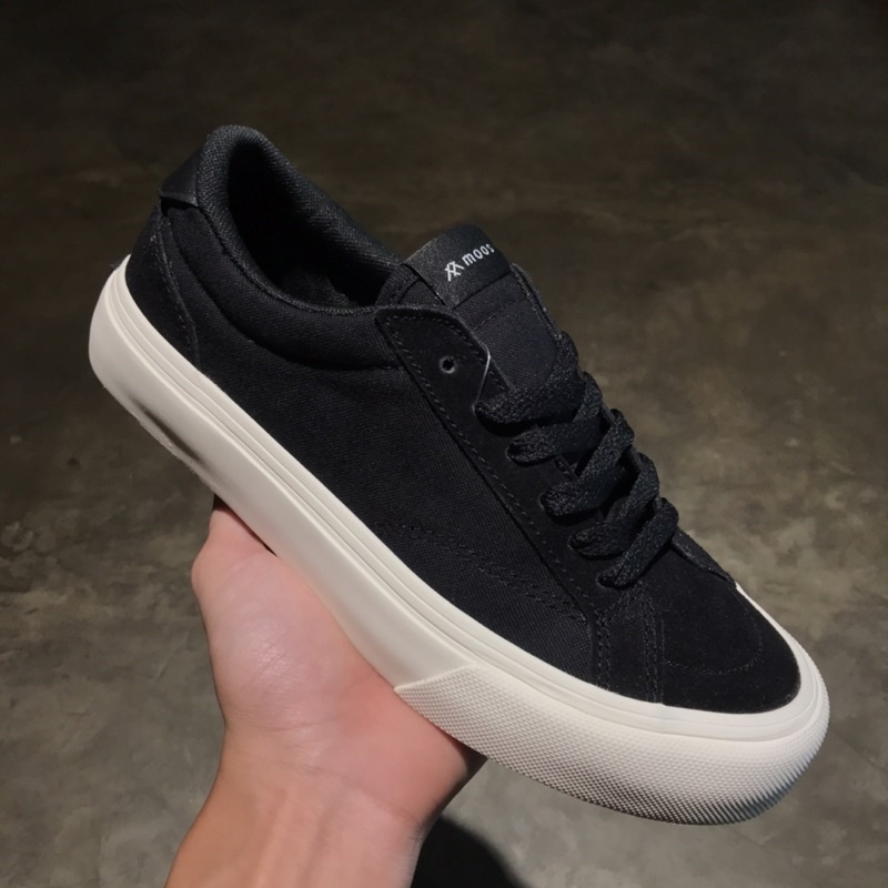 Jual Sepatu Moos Ox Venus Black Off White | Shopee Indonesia