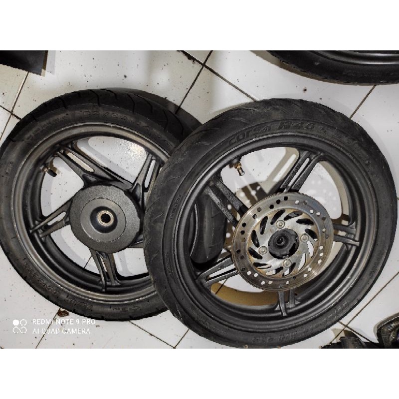 Jual pelk Velg depan belakang original honda beat esp velg pelk ...