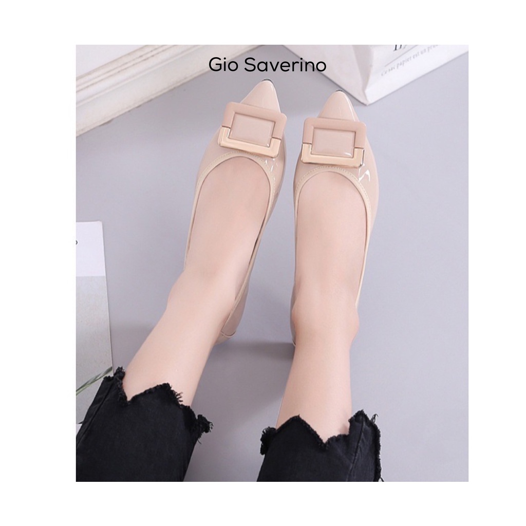 Jual Gio Saverino Sepatu Teplek Wanita Flatshoes Mewah dan Elegant ...