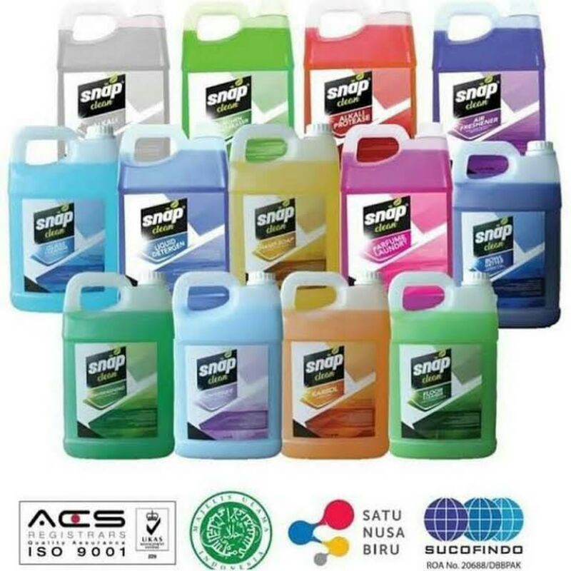 Jual SNAP clean pembersih lantai, dishwashing, handsoap, handsanitizer ...