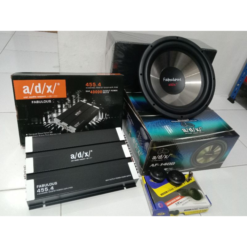 Jual Paket Audio Mobil ADX | Shopee Indonesia