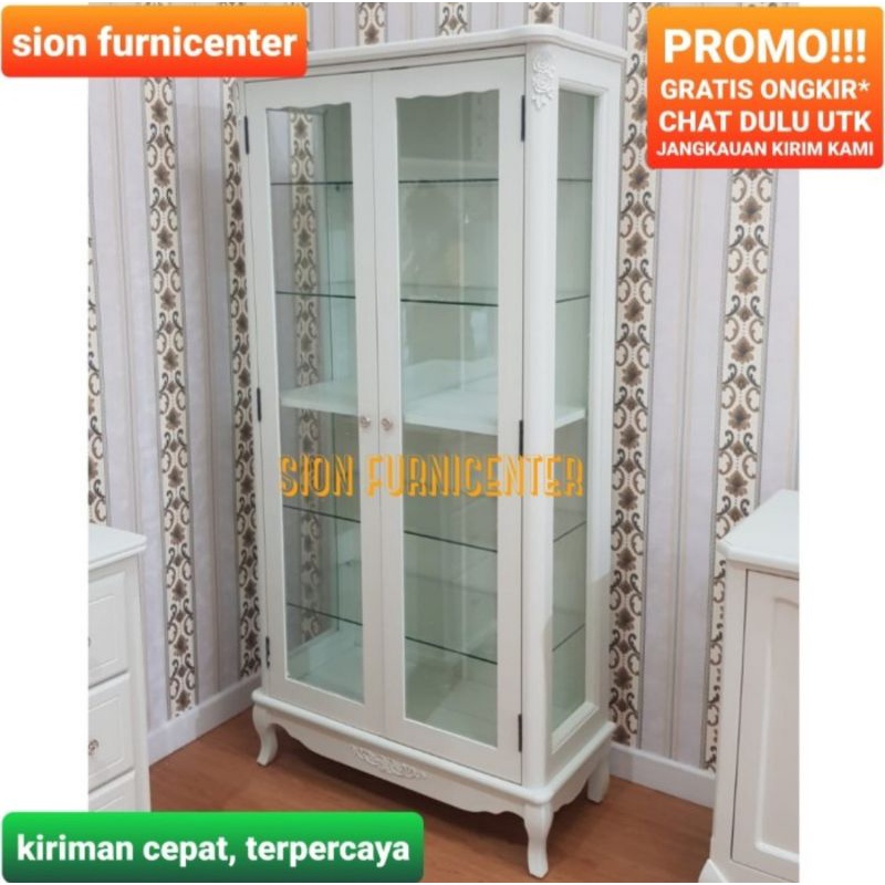Jual lemari kaca / lemari tas / lemari parfum / lemari koleksi / lemari ...