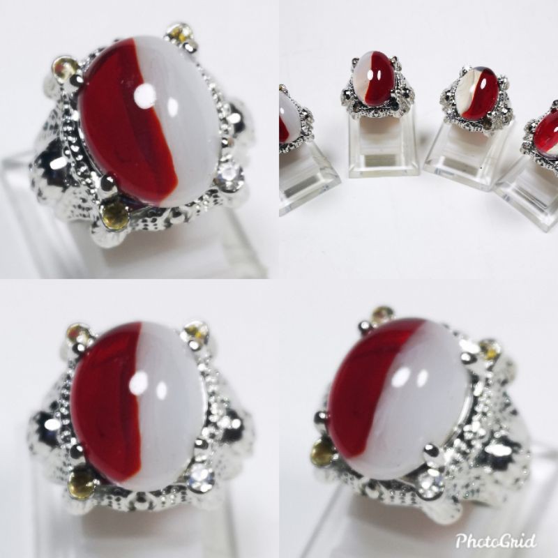 Jual Batu Akik Indonesia Merdeka Kristal Elegant | Shopee Indonesia