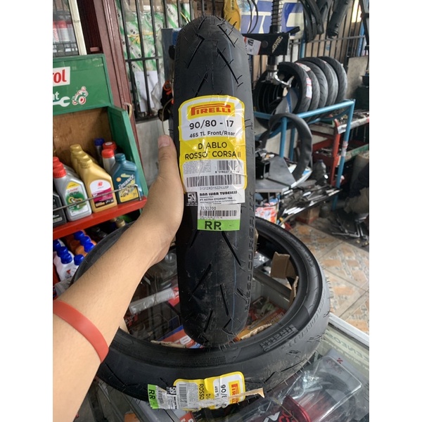 Jual Ban Pirelli Diablo Rosso Corsa II soft compound Ring 17 | Shopee ...