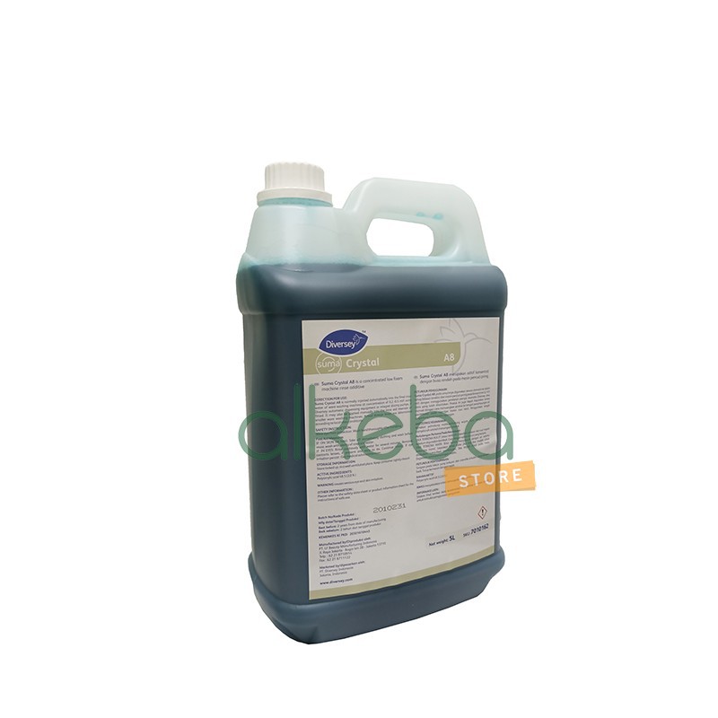 Jual Diversey Suma Crystal A8 5 Liter - rinse aid sabun mesin cuci ...
