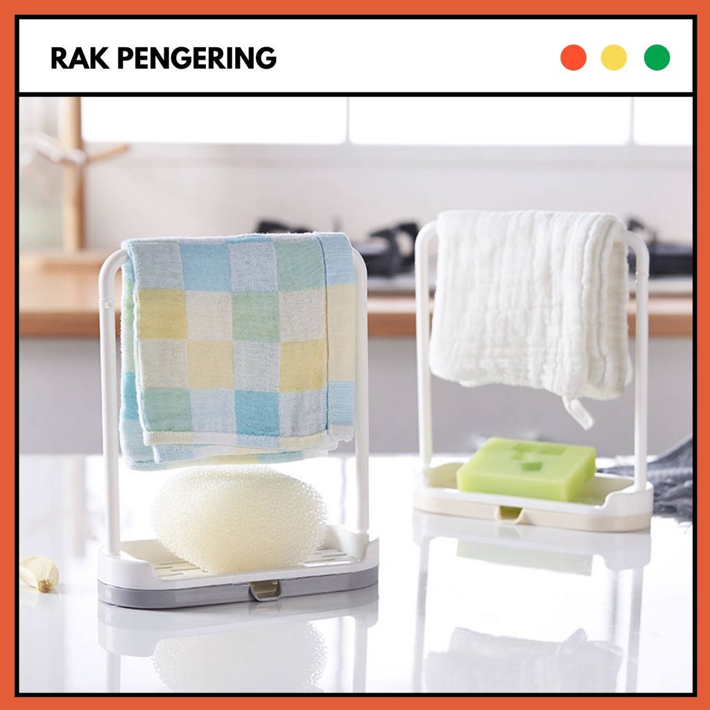 Jual Rak Pengering Dapur Mini Tempat Letak Mengeringkan Sponge, Spons ...