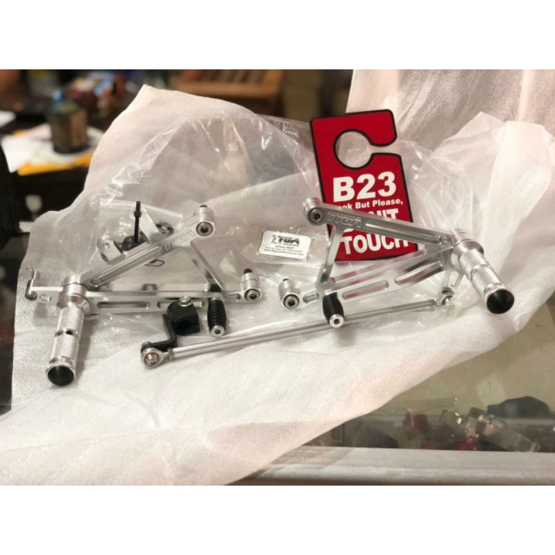 Jual Underbone tyga performance racing step kit nsr sp astra cbr old original | Shopee Indonesia