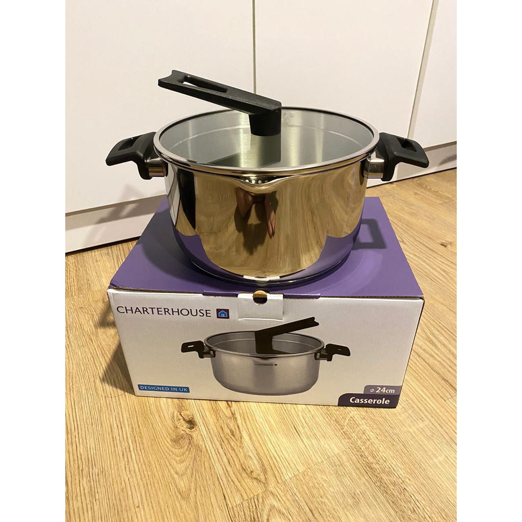 Jual Charterhouse Panci dan fry pan stainless stell, original | Shopee ...