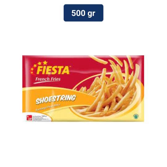 Jual FIESTA French Fries Shoestring 1 pack (500 gr) | Shopee Indonesia