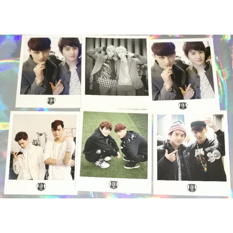 Jual exo official polaroid - suho tao version | Shopee Indonesia
