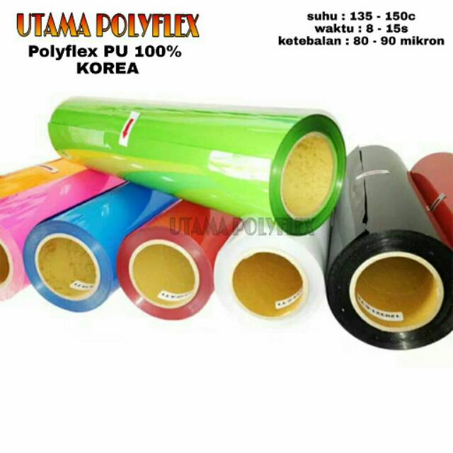 Jual POLYFLEX PU KOREA METERAN ( Lebih Tipis - Soft - Elastis ) / Polyflek / Poliflex / Poliflek ...