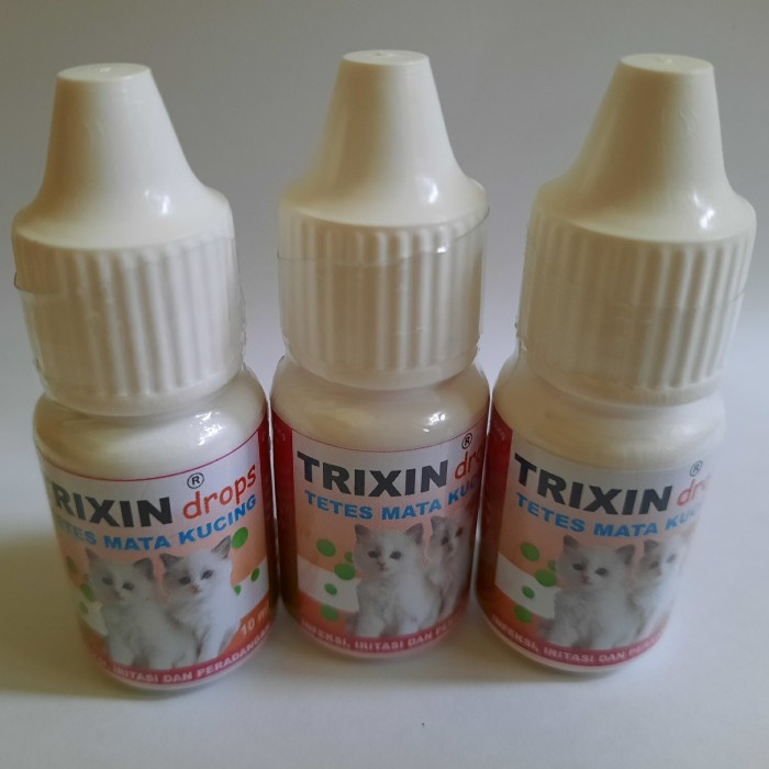 Jual Trixin Drops Trixin Drop 10ml-Obat Tetes Mata Kucing | Shopee ...