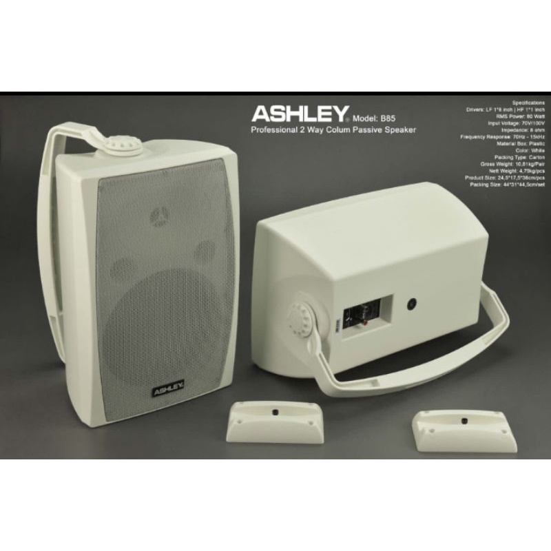 Jual speaker pasif Ashley B85/B 85 speaker 8inch Ashley garansi resmi ...