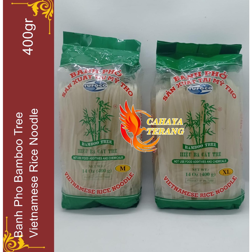 Jual Banh Pho Tufoco Bambo Tree Rice Noodle Vietnamese 400gr | Shopee ...