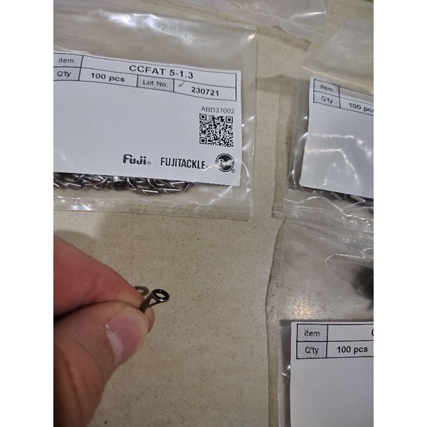 Jual ring joran FUJI bagian ujung alconet CCFAT cincin joran kepala 5 ujung ul | Shopee Indonesia