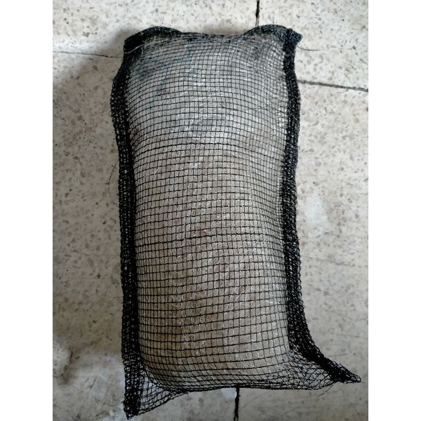 Jual filter air kolam dan aquarium jaring nelayan 50 gram bungkus ...